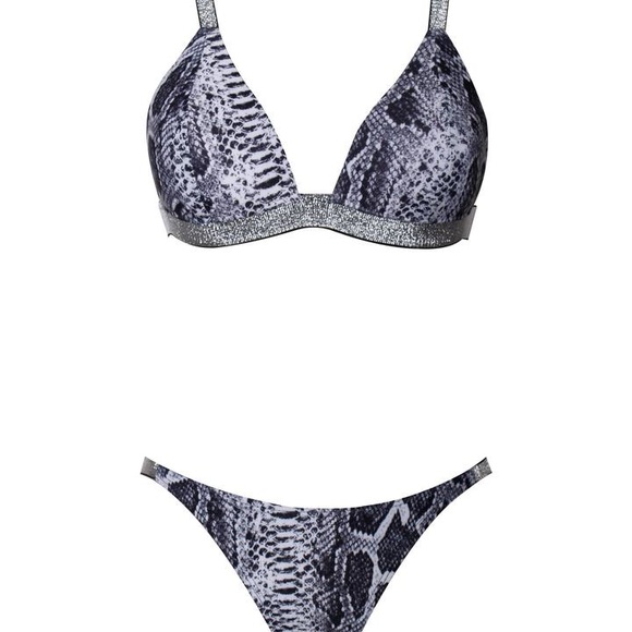 Swim | Bathsheba Snakeskin Print Bikini | Poshmark